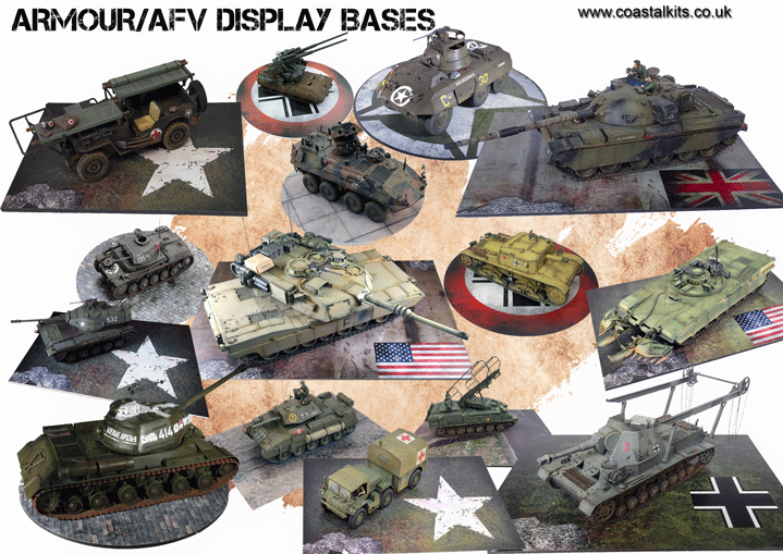 Armour/AFV – Coastal Display Bases